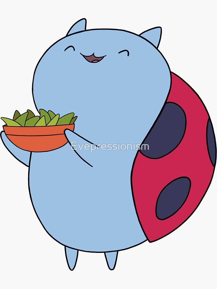 "Catbug The Bravest Warriors" Sticker for Sale by Evepressionism ...