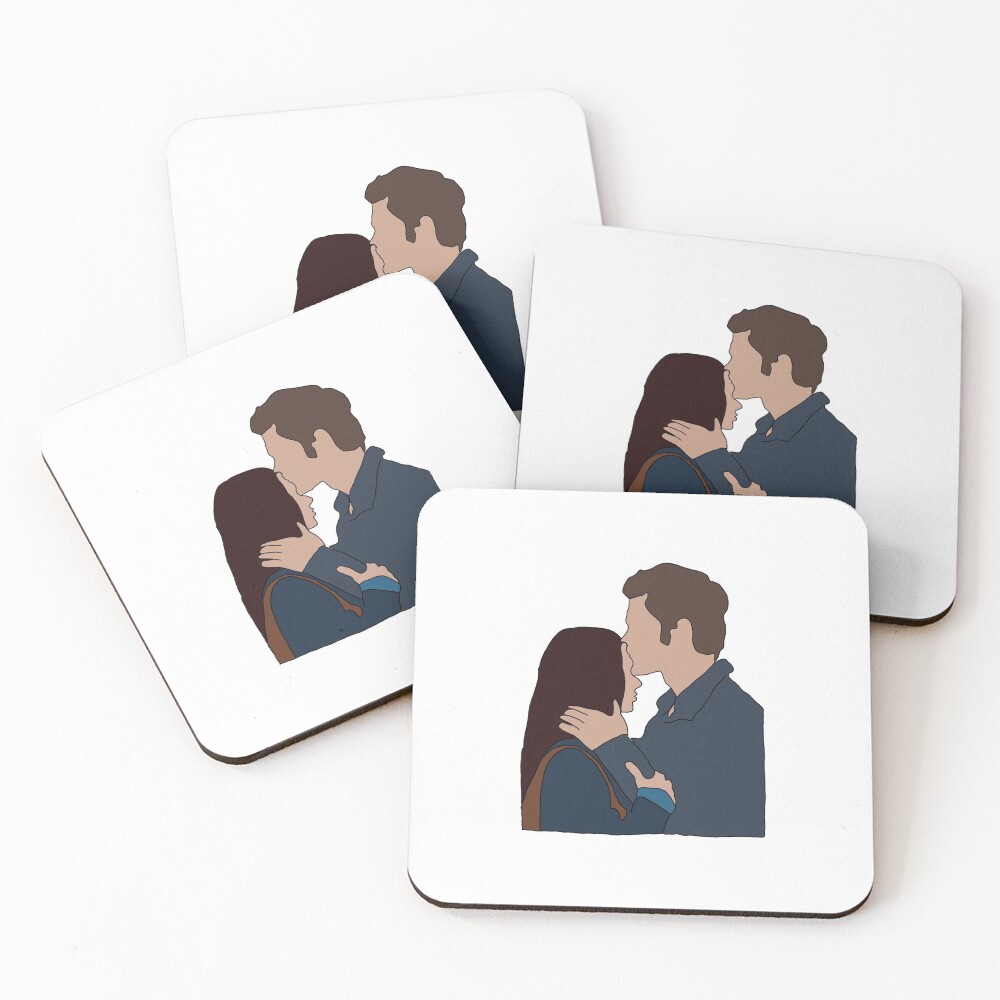 "Stefan and Elena (Stelena)" Sticker for Sale by DesignsbyLilyH | Redbubble