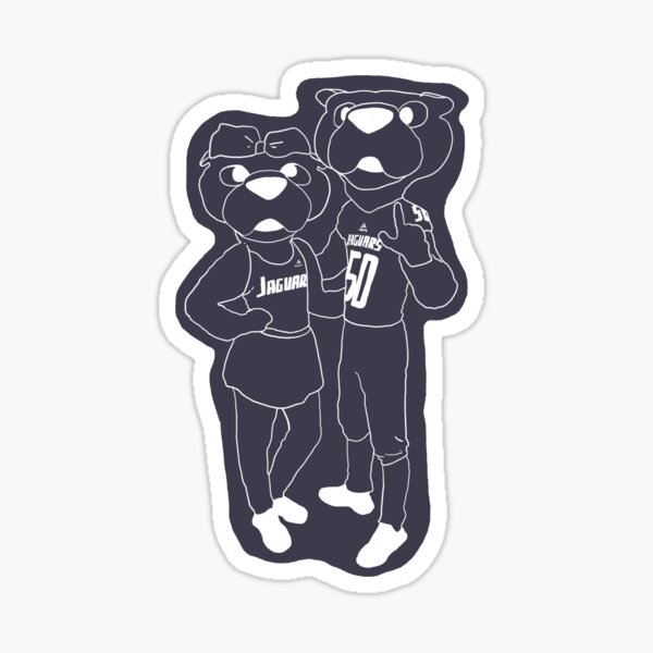 "southpaw & miss pawla " Sticker for Sale by -poorlydrawn | Redbubble