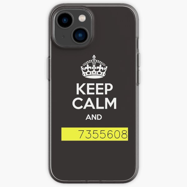 "Keep Calm and 7355608" iPhone Case for Sale by geninchuni | Redbubble