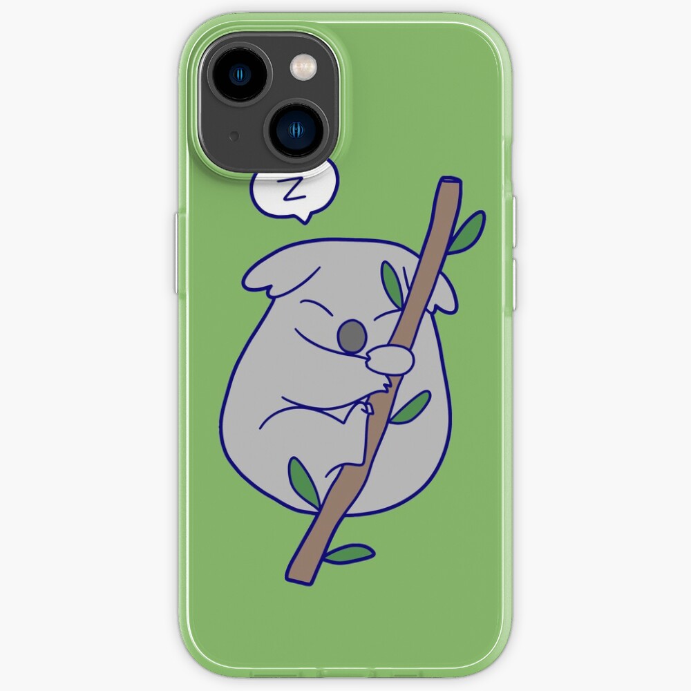 "Kawaii Sleeping Koala" iPhone Case for Sale by SaradaBoru | Redbubble