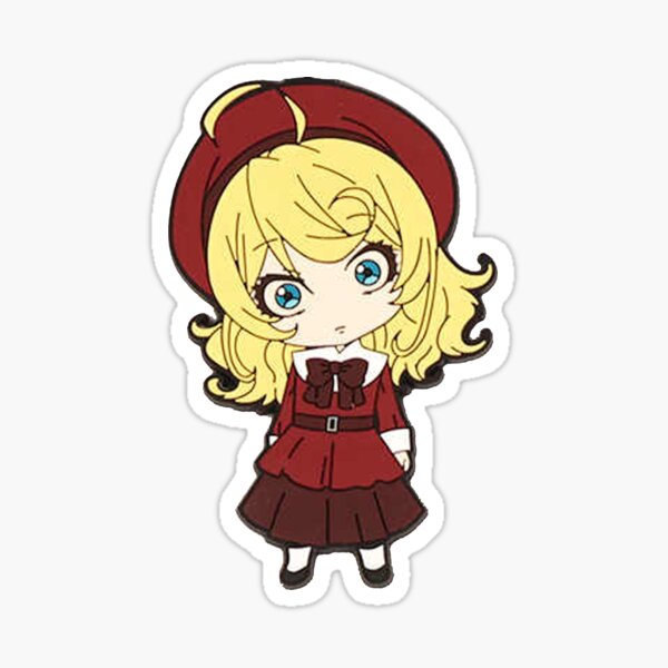 "Youjo Senki Tanya von Degurechaff Chibi #3" Sticker for Sale by ...