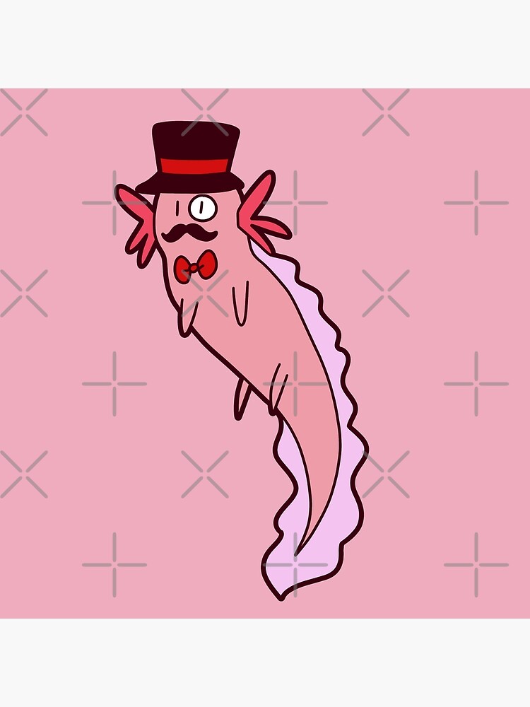 "Fancy Axolotl" Poster for Sale by SaradaBoru | Redbubble