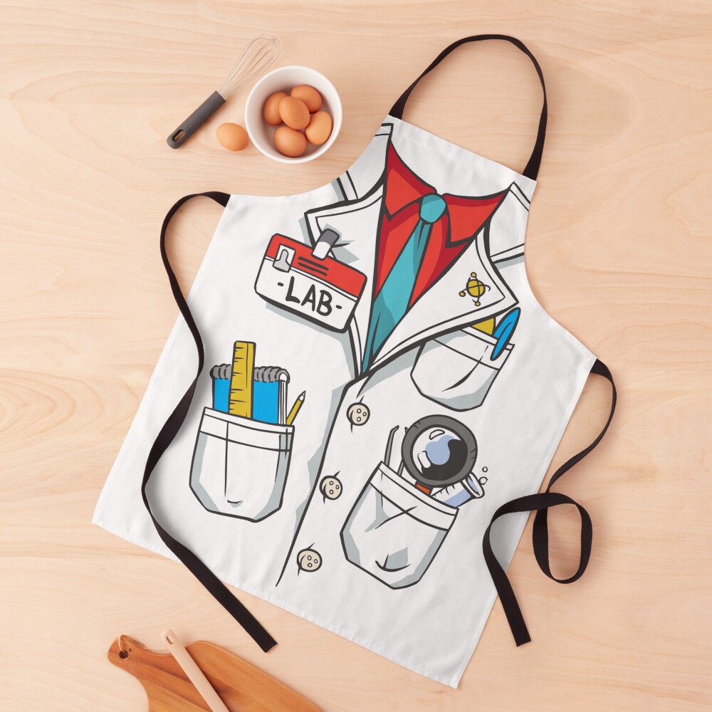 "Graphic Science Costume Design | Lab Coat" Sticker for Sale by MAS-S ...