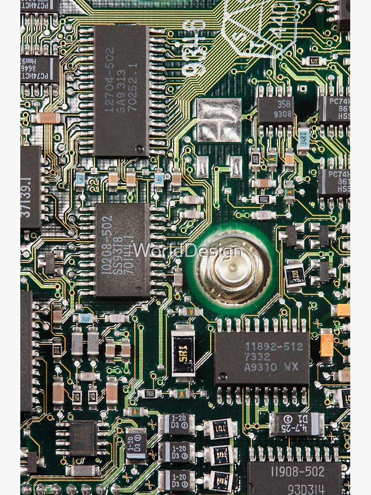 "Electronics" Sticker by WorldDesign | Redbubble