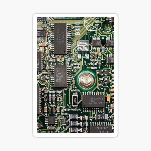"Electronics" Sticker by WorldDesign | Redbubble