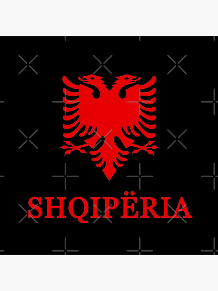 "Shqipëria Red" Poster by VRedBaller | Redbubble