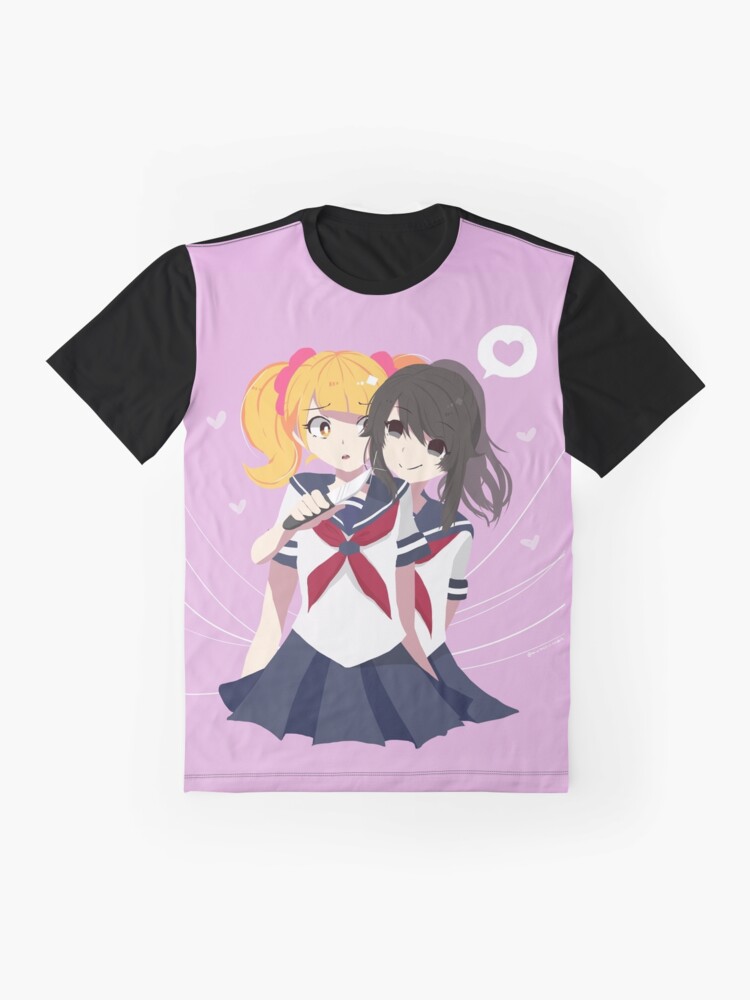 "Ayano and Osana" T-shirt for Sale by ayachiichan | Redbubble | yandere ...