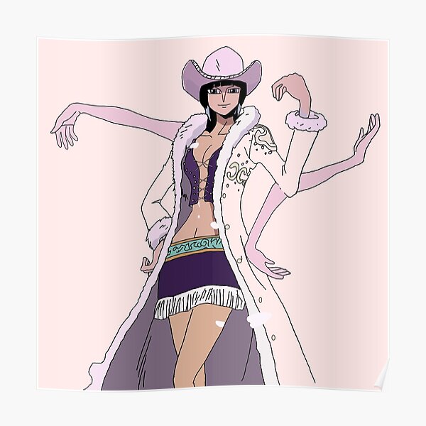 Nico Robin Alabasta Transparent Poster For Sale By Mellowraindrop
