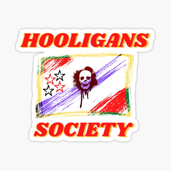 "Hooligans Society Graffiti" Sticker for Sale by wholigans | Redbubble