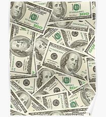 100 Dollar Bill: Posters | Redbubble