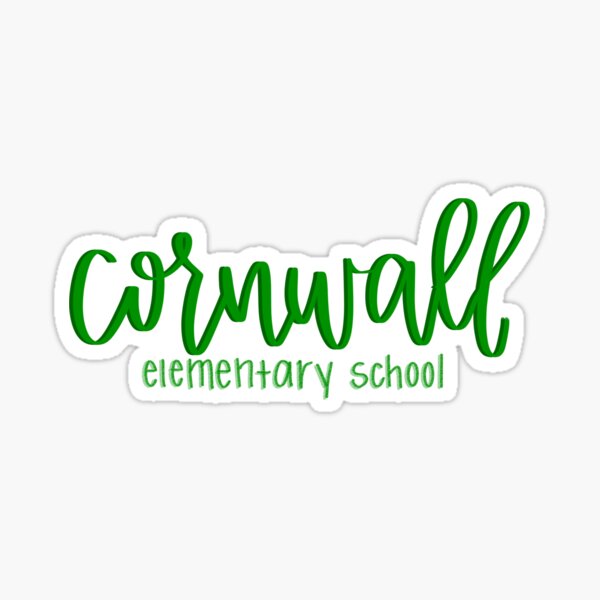 "CES cursive design" Sticker by LME-Stickers | Redbubble