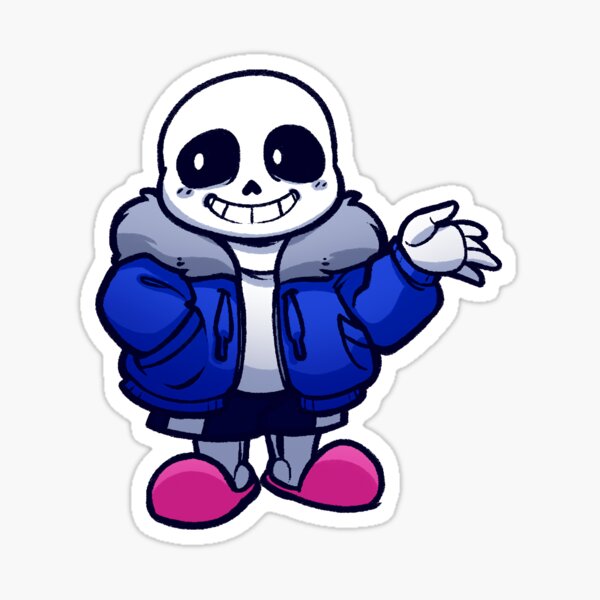 "Sans - Undertale" Sticker for Sale by pizby | Redbubble