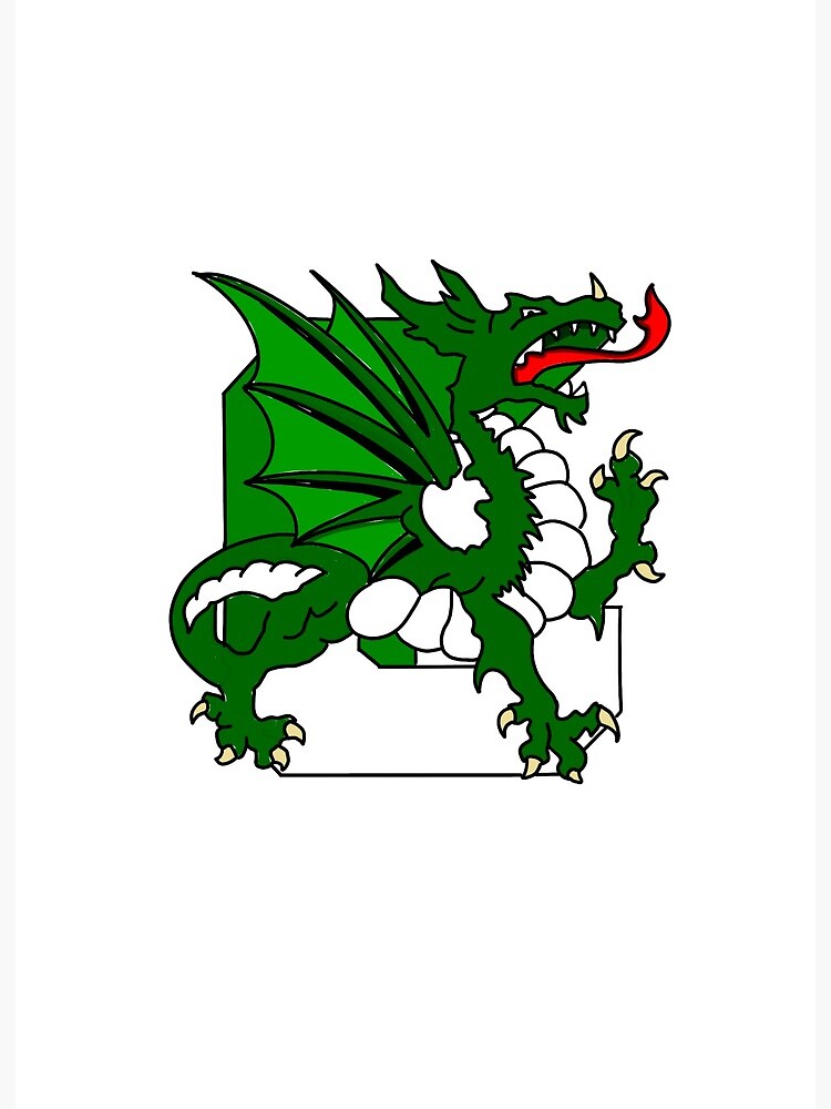 "Cornwall Dragon Design " Art Board Print for Sale by Lia Moran | Redbubble