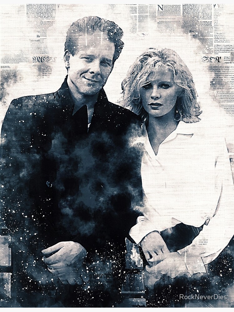 "Mickey Rourke Kim Basinger romantic couple nine and a half weeks ...