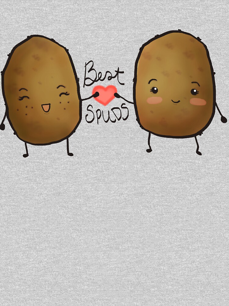 "Best Spuds" T-shirt for Sale by Momazer | Redbubble | friendship t ...