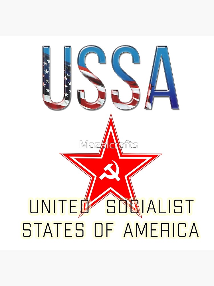 "welcome to the ussa" Poster by Mazalcrafts | Redbubble