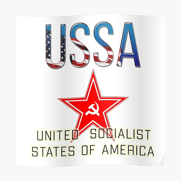 "welcome to the ussa" Poster by Mazalcrafts | Redbubble