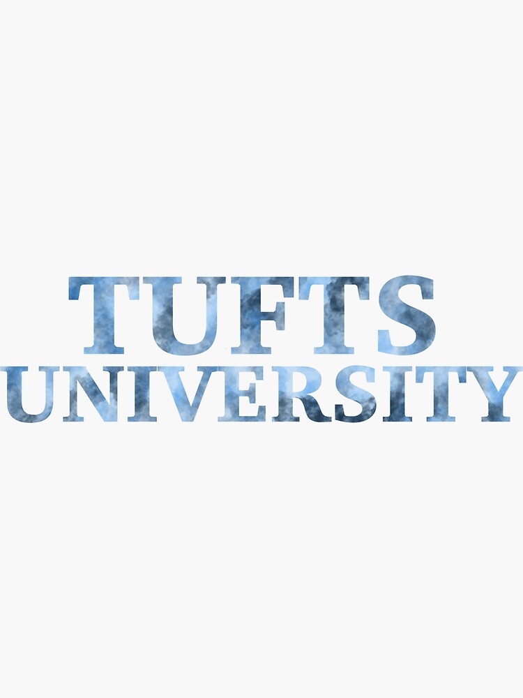 "Tufts University Sticker - Cloudy Sky" Sticker for Sale by ...