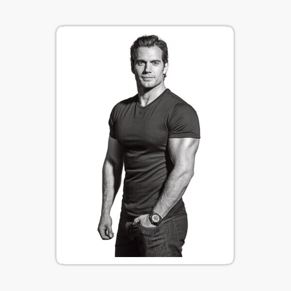 "Henry Cavill " Sticker for Sale by mikejak | Redbubble