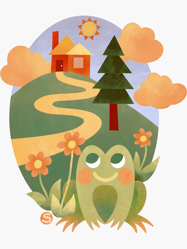 "Toad sweet toad :-)" Sticker for Sale by skyeramics | Redbubble