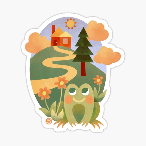 "Toad sweet toad :-)" Sticker for Sale by skyeramics | Redbubble