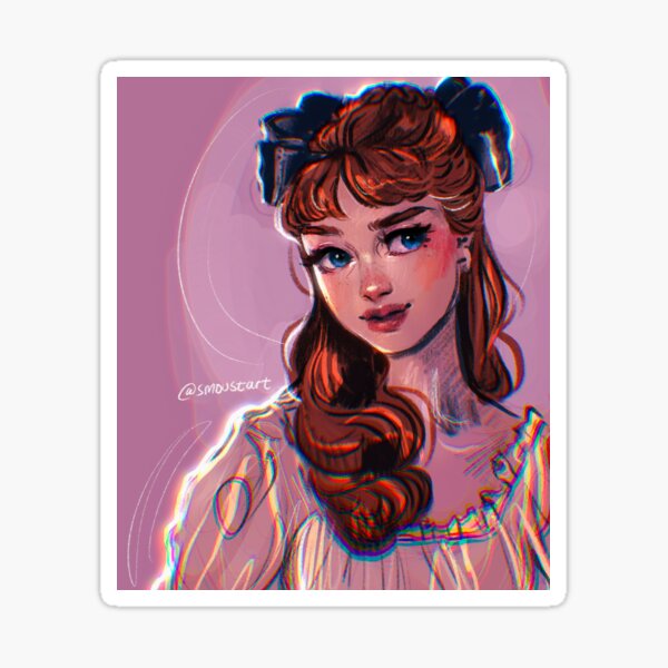 "Daphne" Sticker for Sale by smoustart | Redbubble
