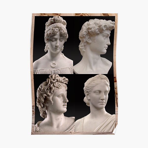 "Greek Statue Poster" Poster for Sale by tiffanyresu | Redbubble