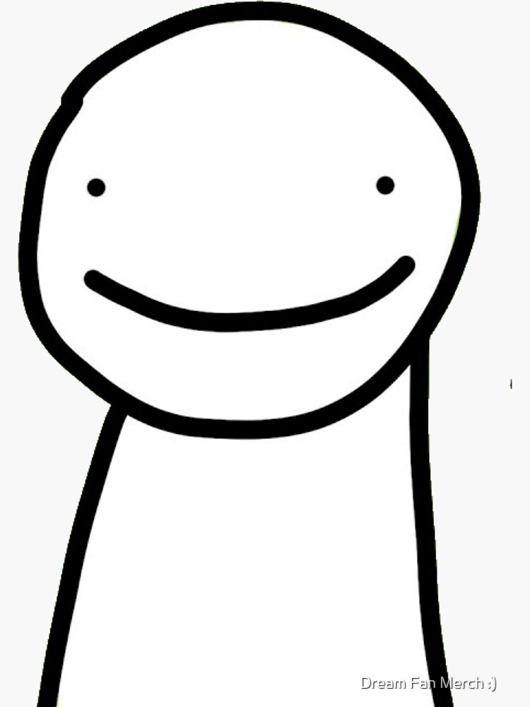 Pegatina «Dream Minecraft fanart» de DesignsfYou | Redbubble