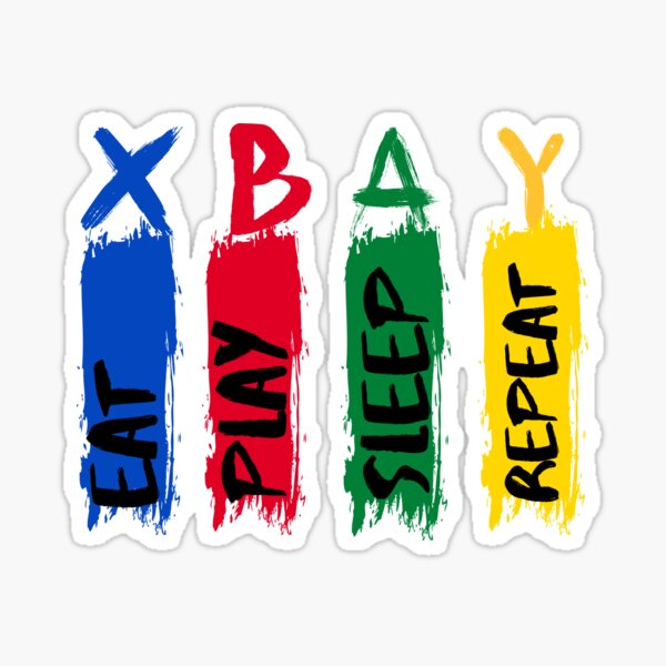 "Next Gen Console l XBOX Collection l Eat Play Sleep Repeat l ...
