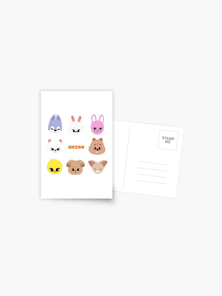 "SKZOO Stray Kids" Postcard for Sale by Jessica Soriano | Redbubble