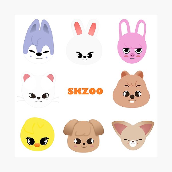 "SKZOO Stray Kids" Photographic Print for Sale by Jessica Soriano ...