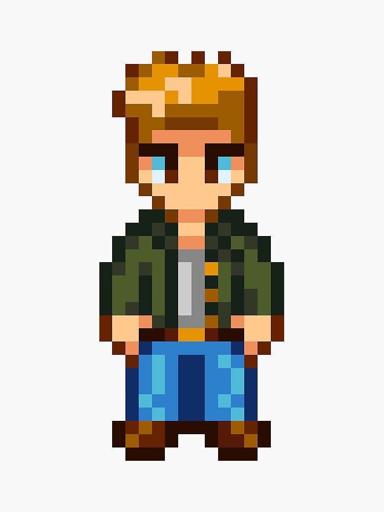 "Stardew Valley - Kent Full Body" Sticker for Sale by Augustine87 ...