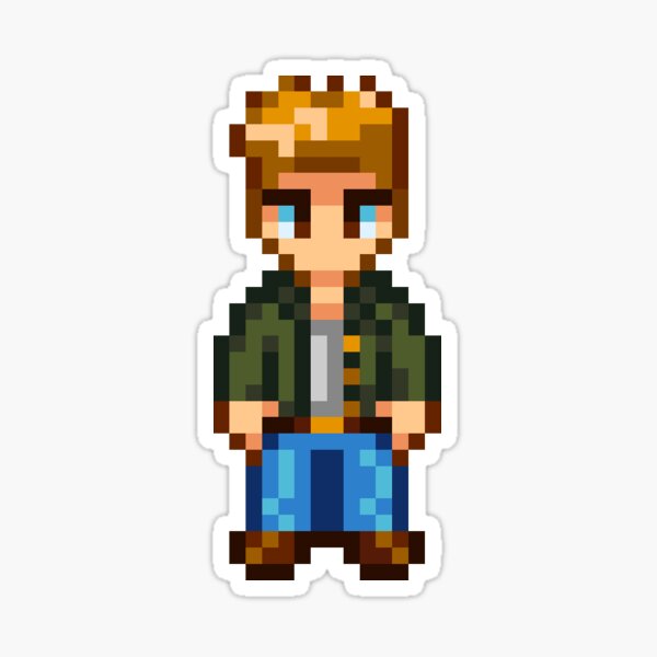 "Stardew Valley - Kent Full Body" Sticker for Sale by Augustine87 ...