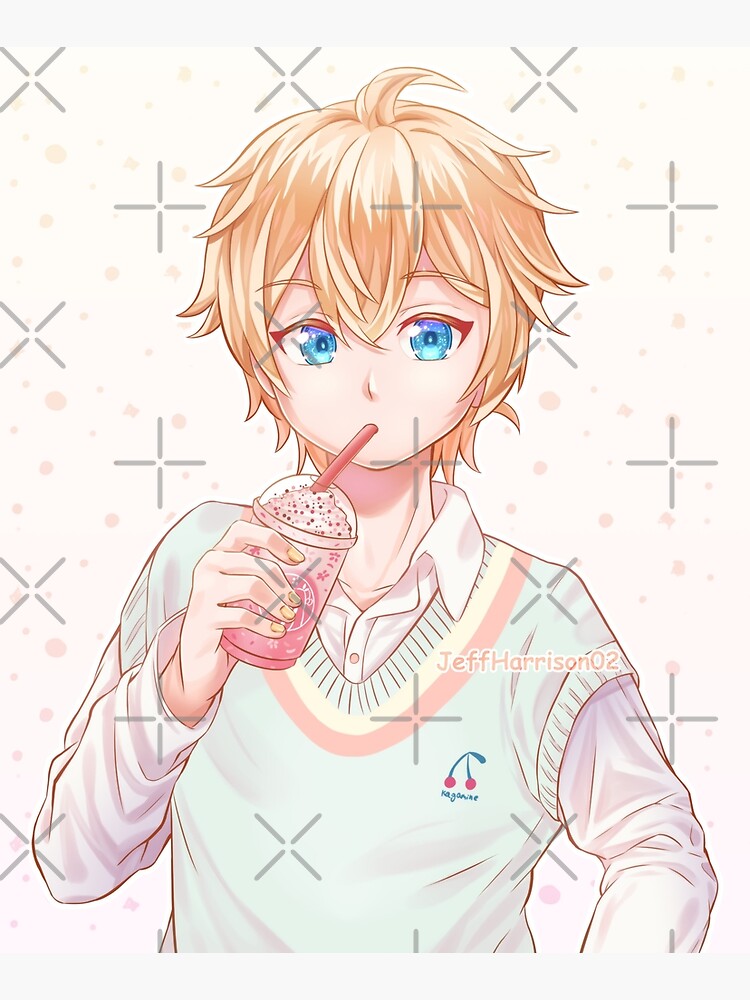 "Kagamine Len 13th Anniversary" Poster by JeffHarrison02 | Redbubble
