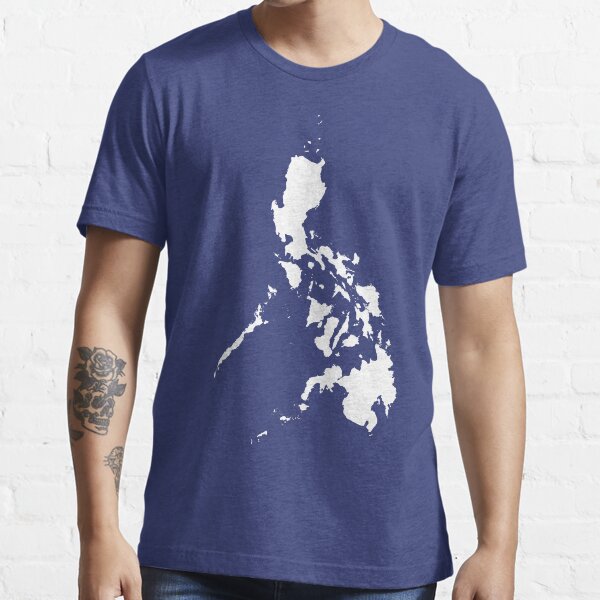 "Philippines Islands Map by AiReal Apparel" T-shirt for Sale by ...