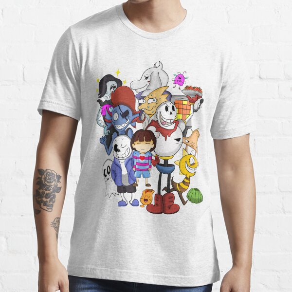 "Undertale Family" T-shirt for Sale by TheOneTwin | Redbubble ...