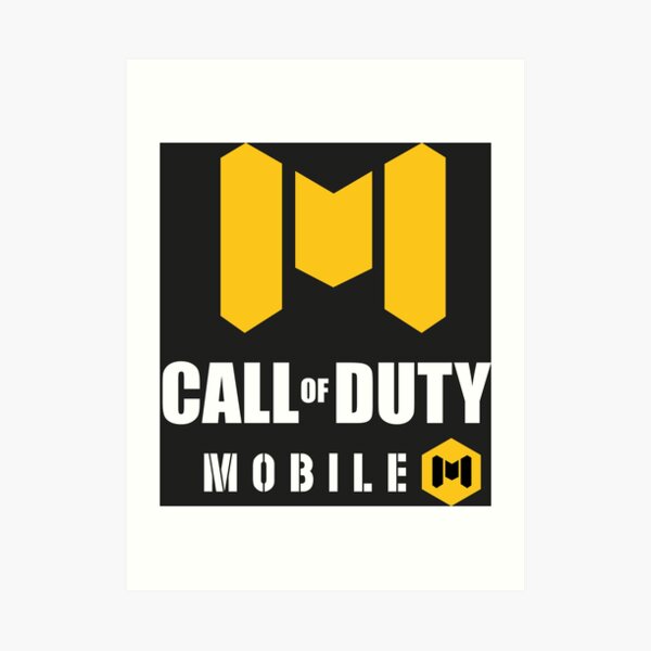 "codm logo" Art Print for Sale by Pixxelstudio | Redbubble