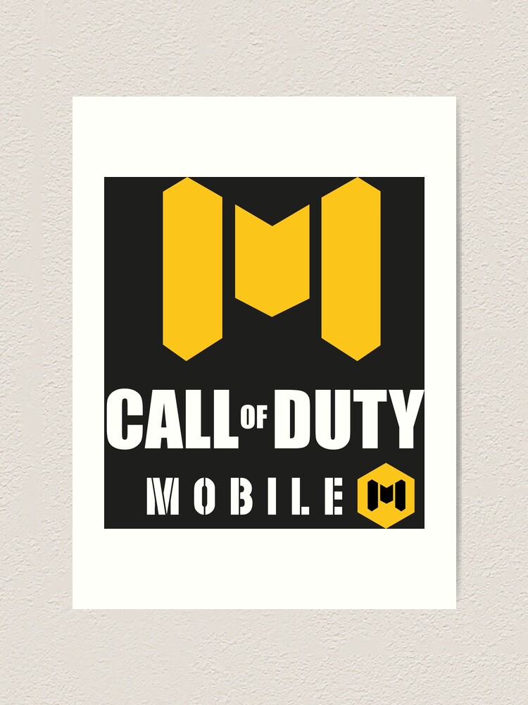 "codm logo" Art Print for Sale by Pixxelstudio | Redbubble