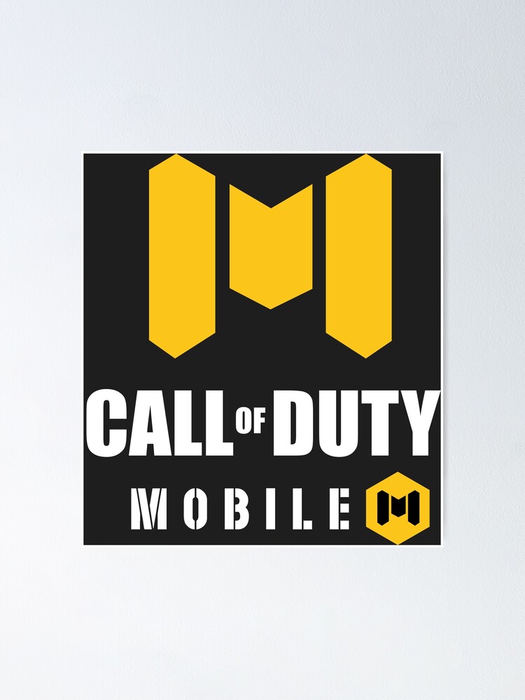 "codm logo" Poster for Sale by Pixxelstudio | Redbubble