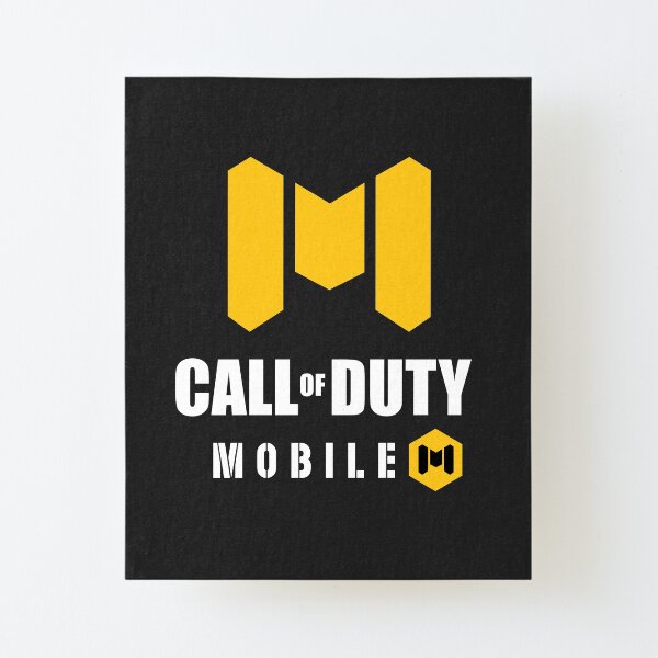 "codm logo" Mounted Print for Sale by Pixxelstudio | Redbubble