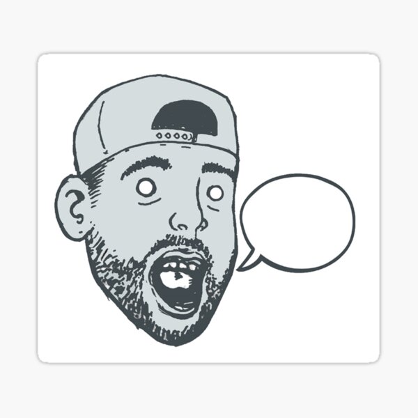 "SAY" Sticker for Sale by Surejam | Redbubble