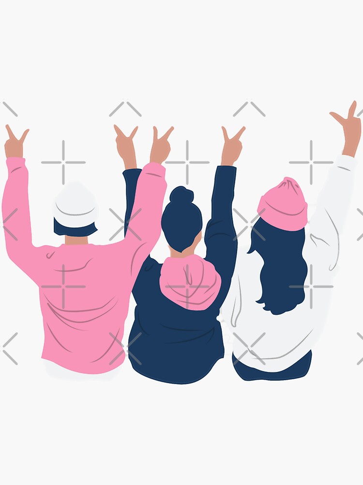 "Girl Squad Friend Group the Matching Best Friends forever and ever ...