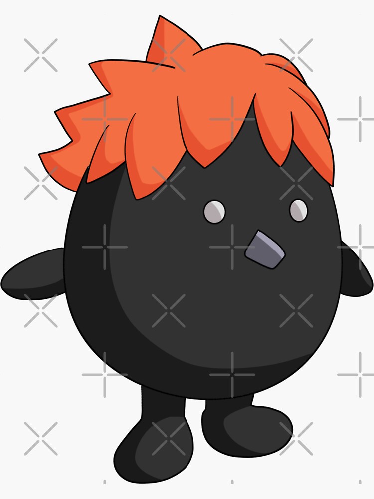 "Hinata Crow (Haikyuu)" Sticker by KaguArts | Redbubble