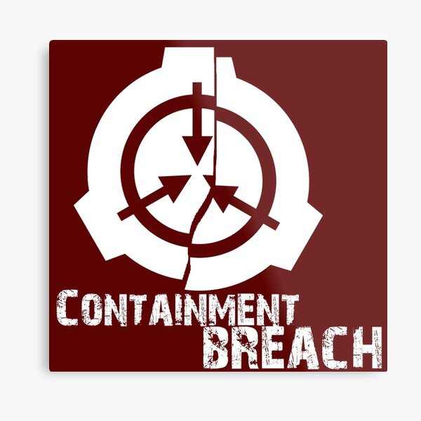 Scp Containment Breach Metal Prints | Redbubble