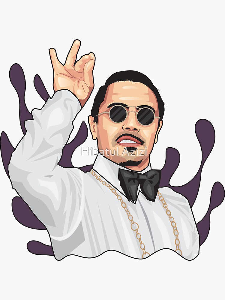 "Salt Bae - Nusr Et" Sticker for Sale by hibos | Redbubble