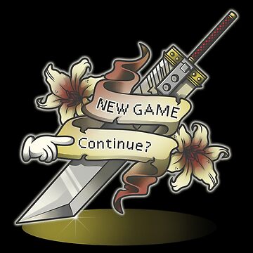 "Continue?" Sticker for Sale by AutoSave | Redbubble