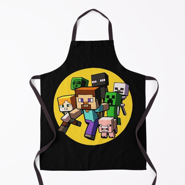 Minecraft Fan Art Aprons | Redbubble