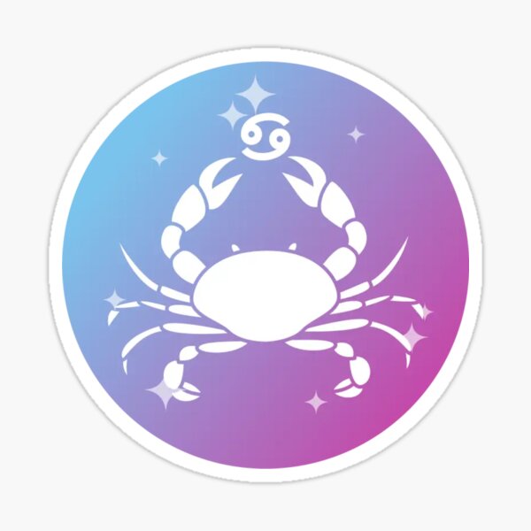 "Cancer star sign " Sticker for Sale by Md1982 | Redbubble