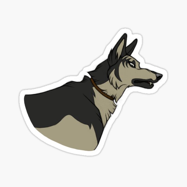 "Ginga Nagareboshi Gin - John" Sticker for Sale by flannmoriath | Redbubble